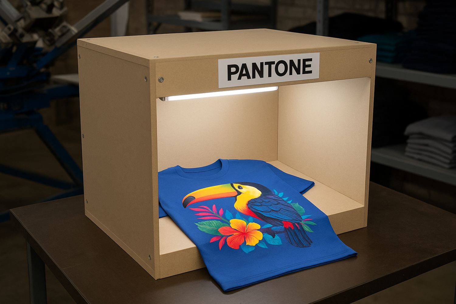 Pantone Light Box – Shirt Show // Screen Printing Podcast