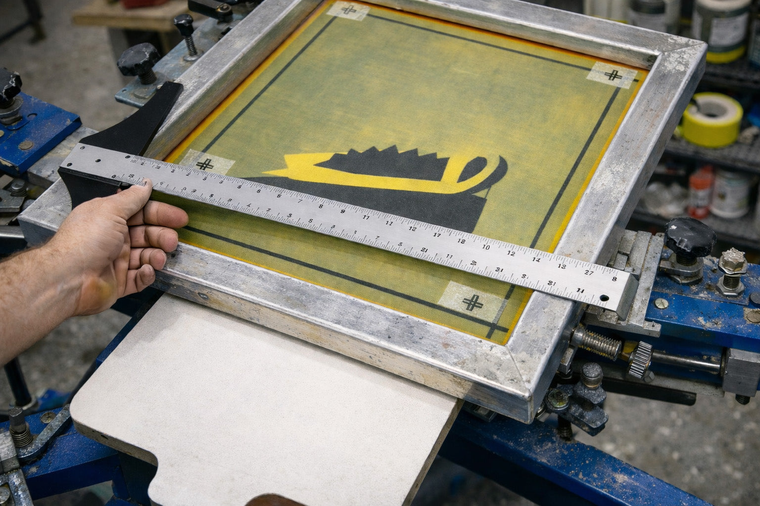 T Square Registration Method – Shirt Show // Screen Printing Podcast
