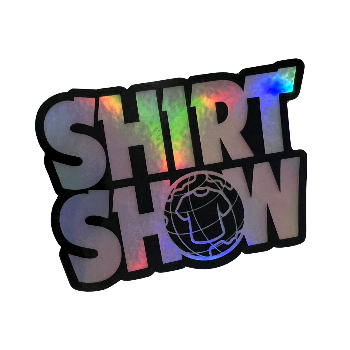 Sticker - Holographic Logo – Shirt Show // Screen Printing Podcast